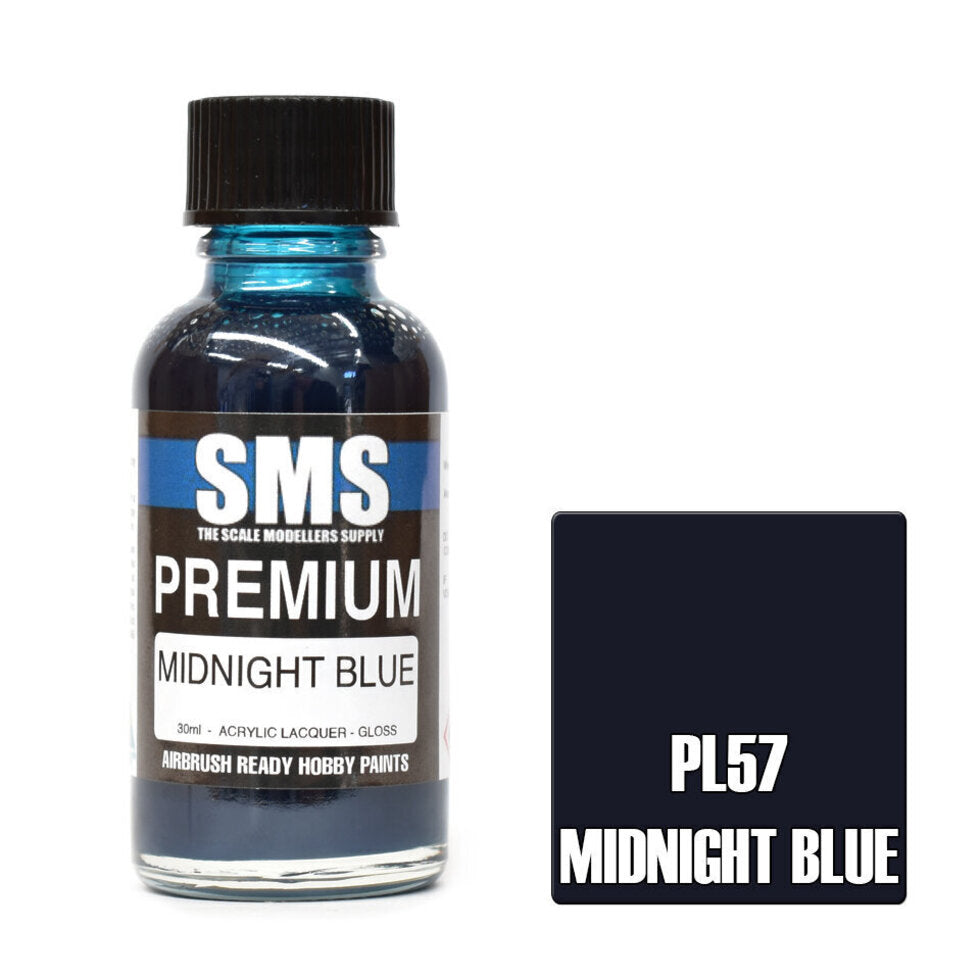SMS Premium PL57 Midnight Blue 30ml – Lazy Modeller