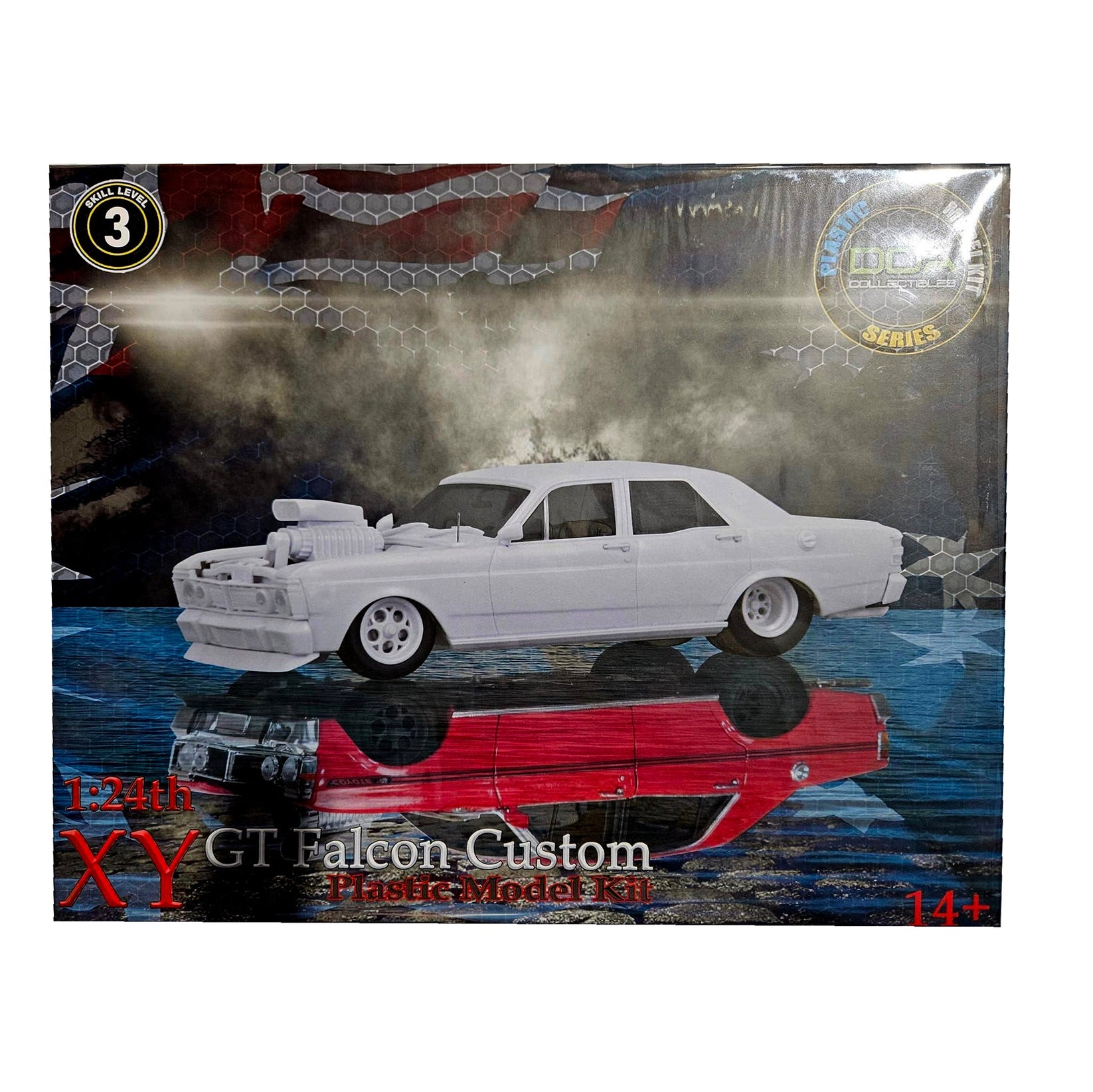 DDA XY Ford Falcon GTHO Blown 1/24 Plastic Kit – Lazy Modeller