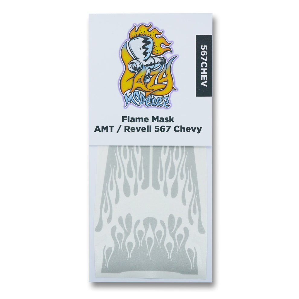 Flame Mask for Revell and AMT 55-56-57 Chevy – Lazy Modeller